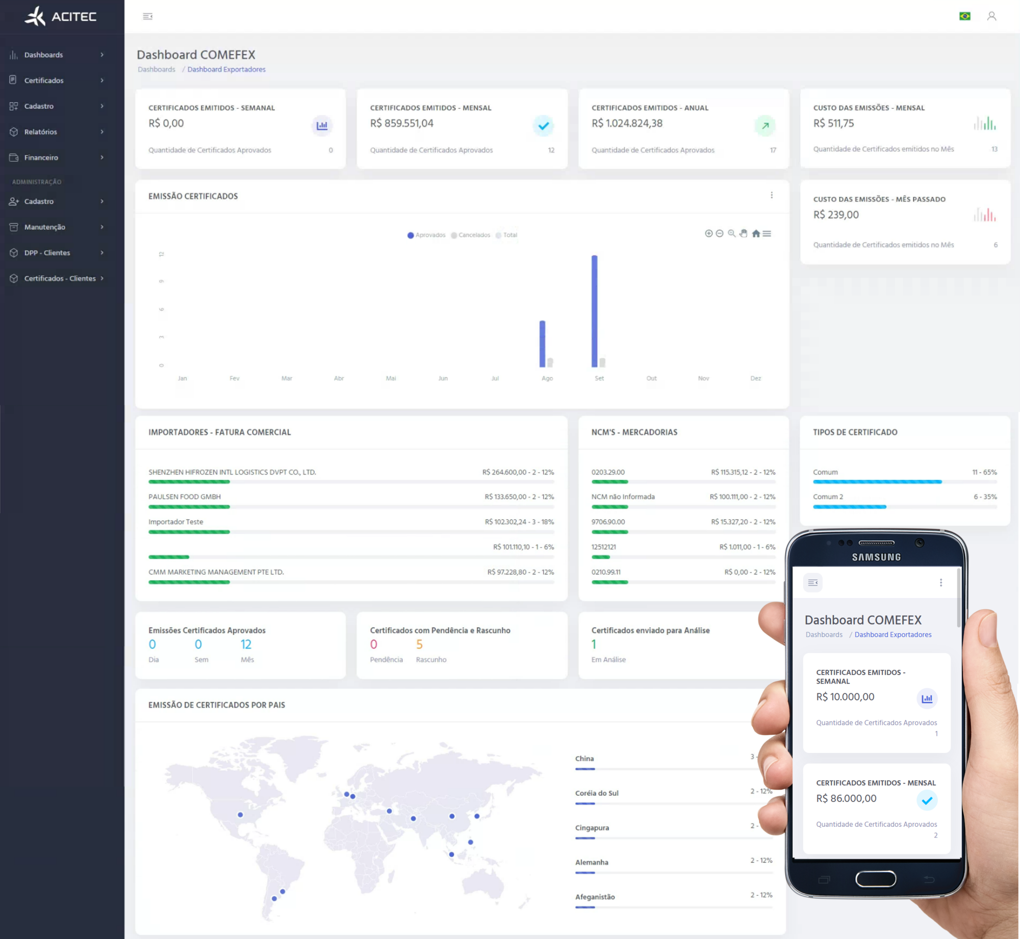 Certificado de Origem com IA em 1 seg - ACITEC
